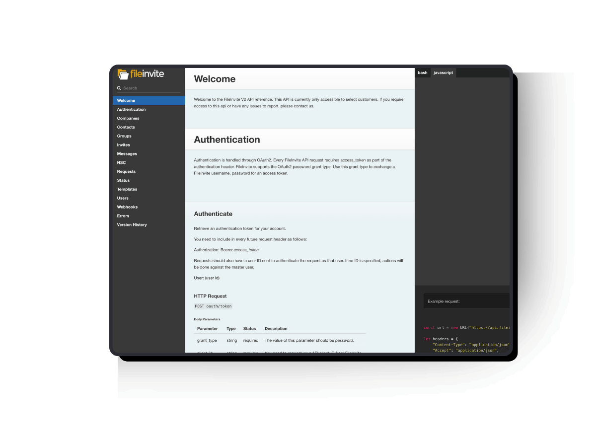 Request API Documentation